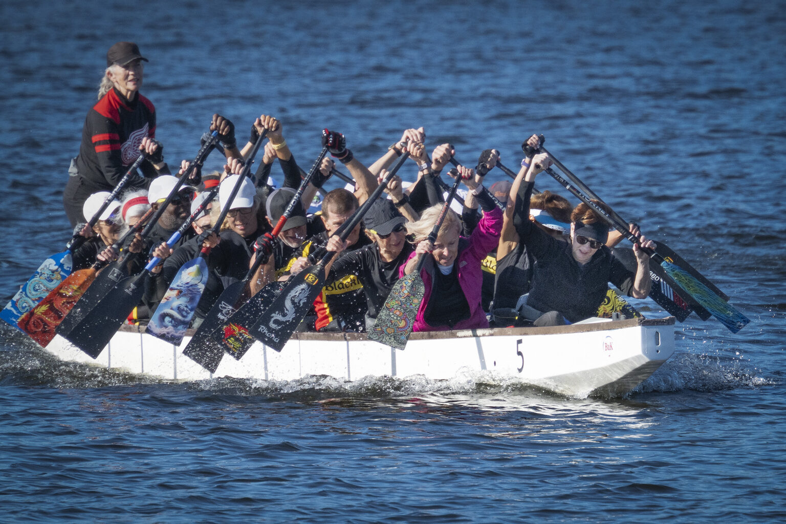 Beginner instruction for new dragon boat paddlers – Grand Masters ...